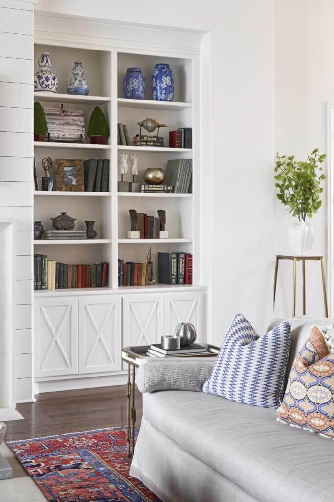 Bookcase Styling Tips - Beth Haley Interior Design Nashville